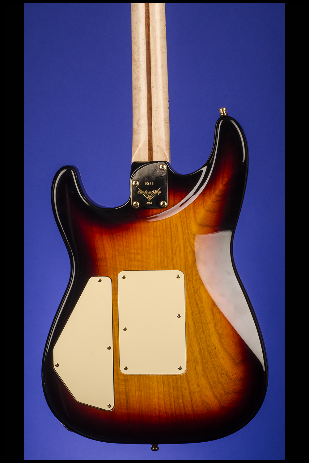 Custom Shop Carved Top Stratocaster (Gold Hardware) Guitars | Fretted ...