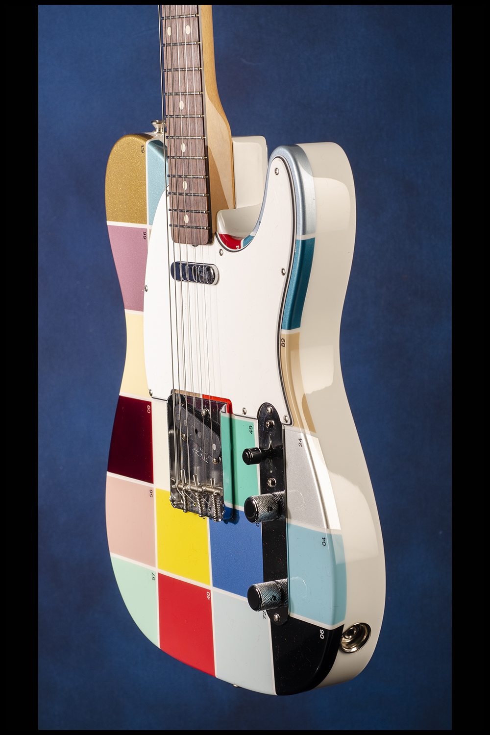 Color Chart Telecaster Guitars | Fretted Americana Inc.
