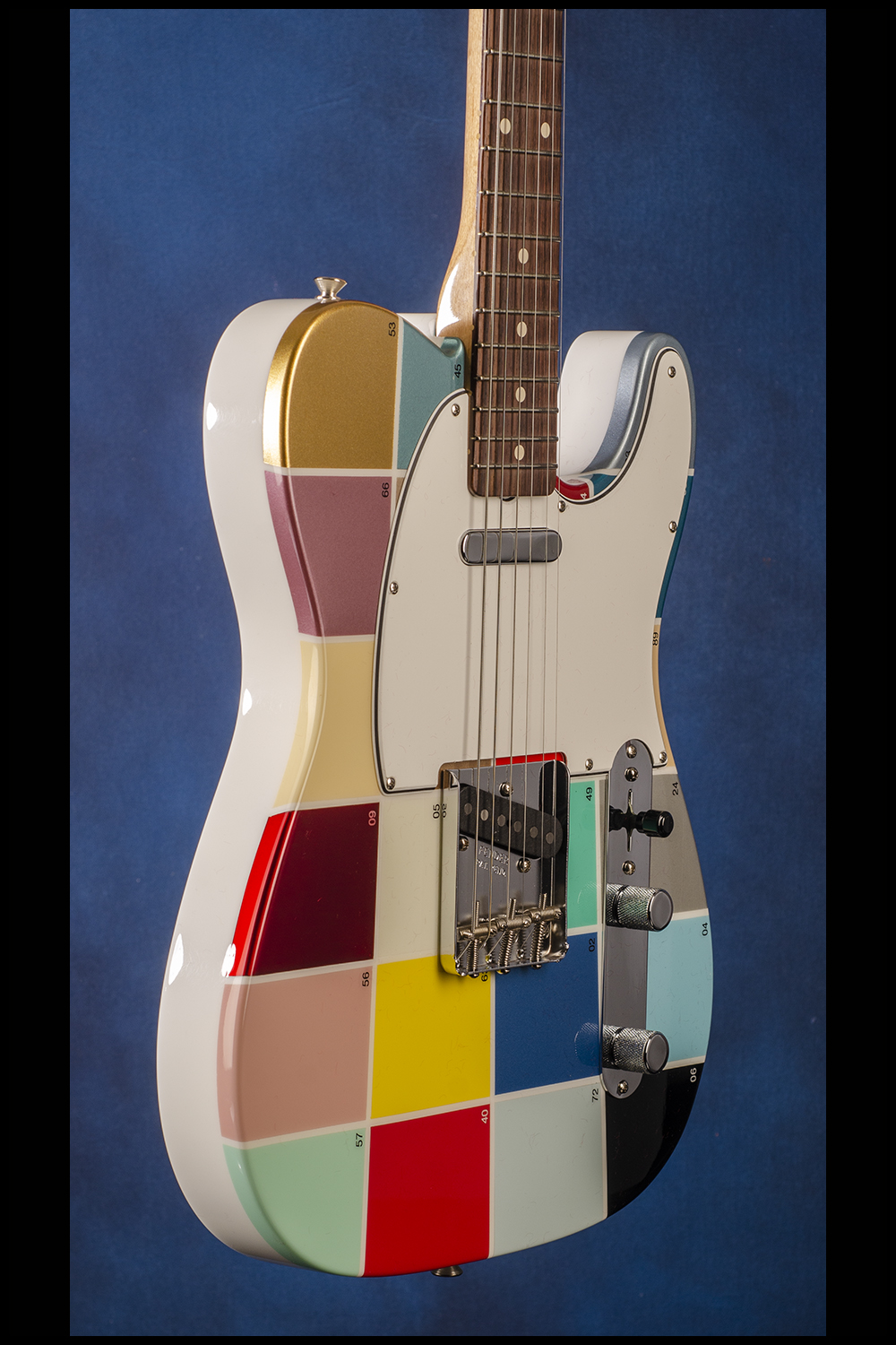 Color Chart Telecaster Guitars | Fretted Americana Inc.