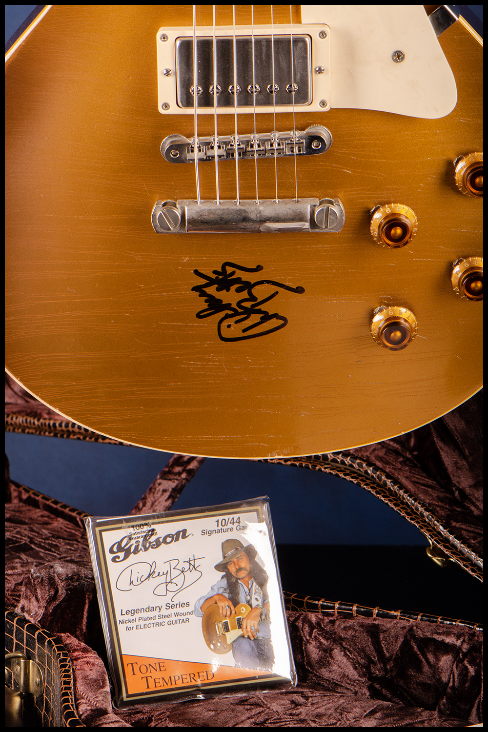 Les Paul Standard GoldTop Dickey Betts Prototype Guitars | Fretted ...